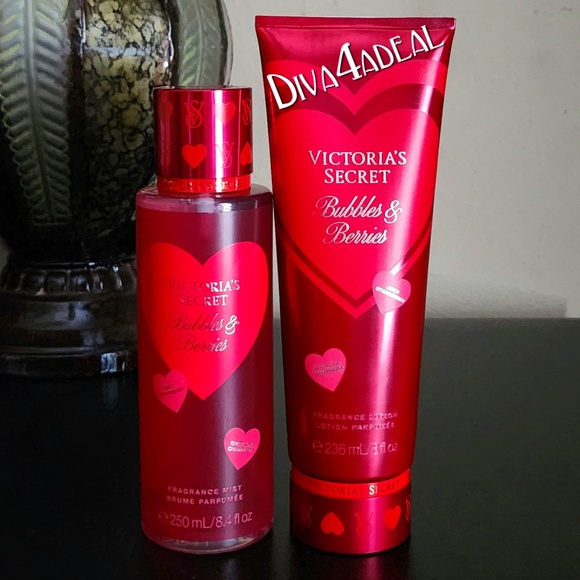 Victoria's Secret | Bath & Body | Victorias Secret Bubbles Berries 2pc ...